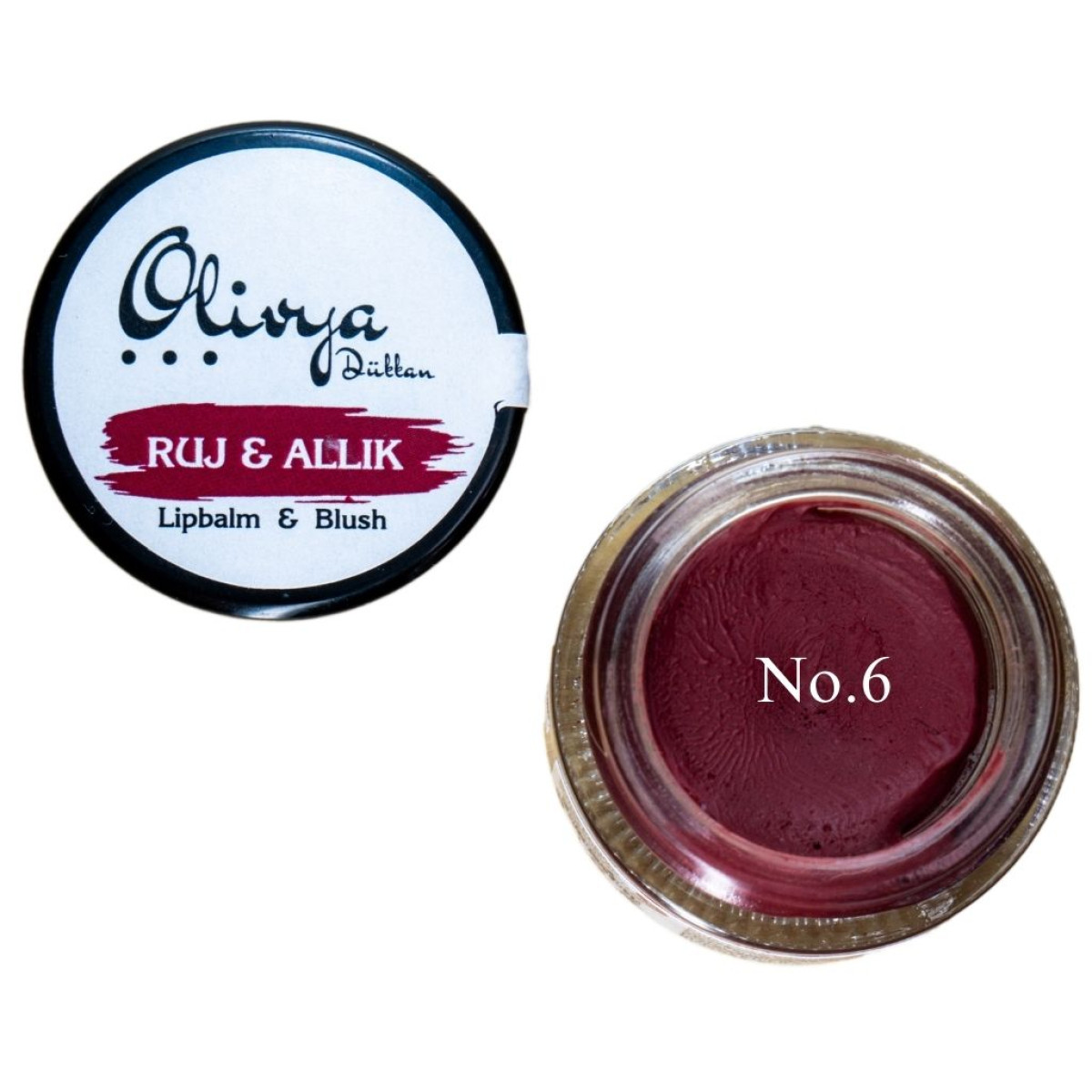 Doğal Ruj & Allık - Vişne Çürüğü